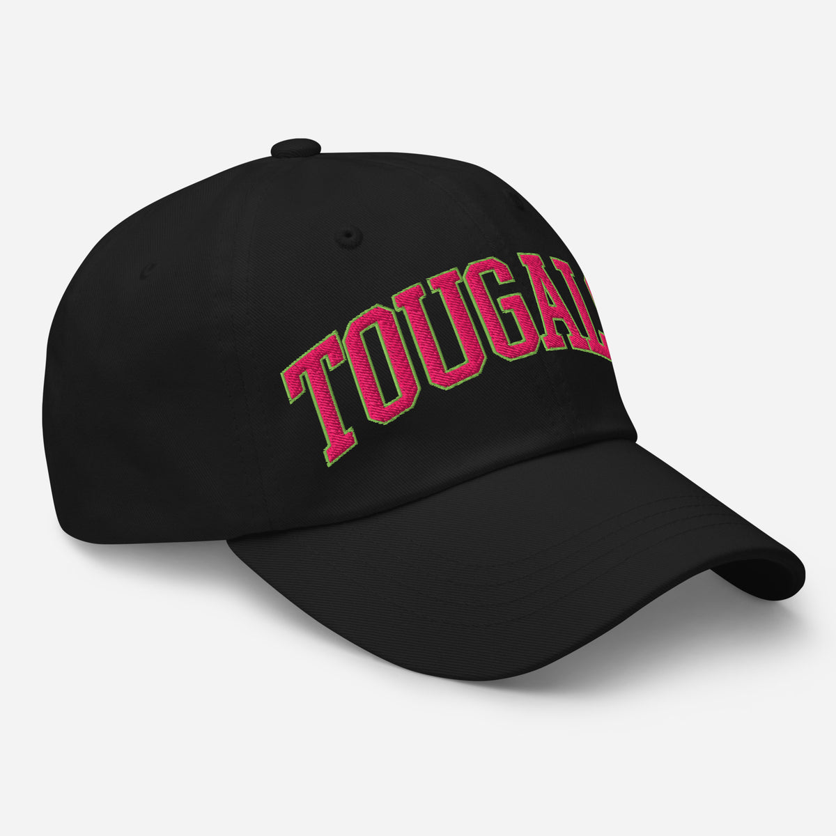 Tougaloo Dad hat [Pink and Green] – I Got It MADE Clothing and Design